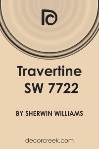 Travertine SW 7722 Paint Color by Sherwin Williams - DecorCreek