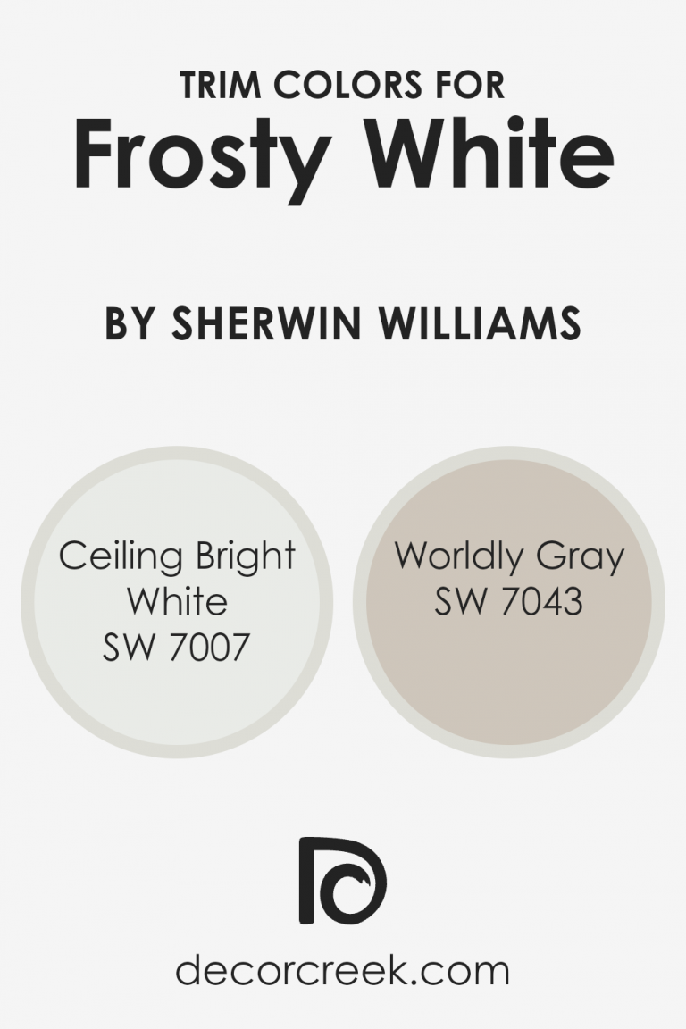 Frosty White SW 6196 Paint Color by Sherwin Williams - DecorCreek