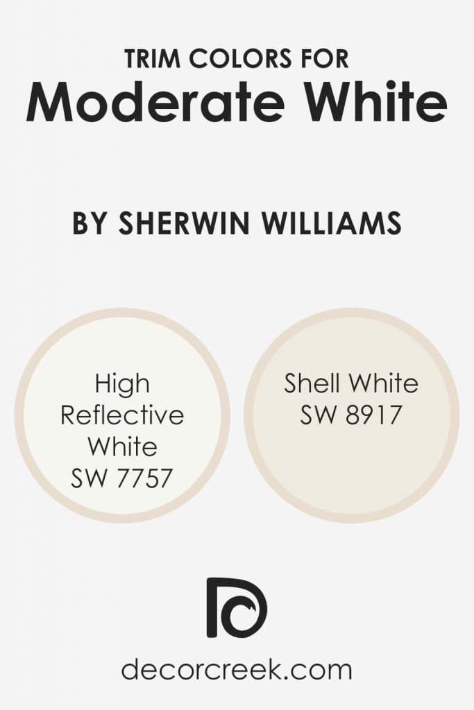 Moderate White SW 6140 Paint Color by Sherwin Williams - DecorCreek