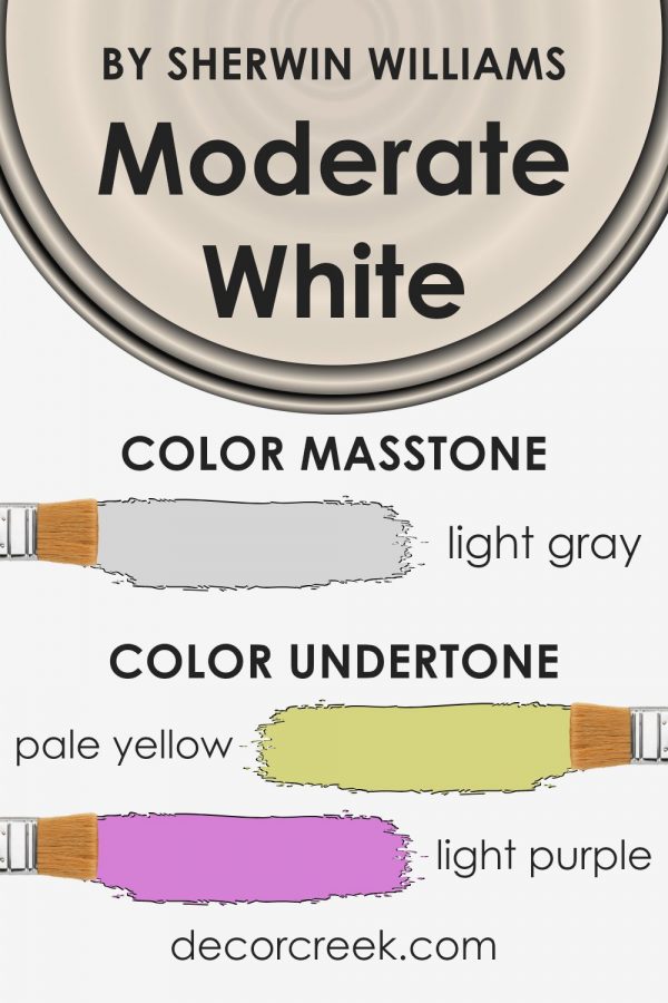Moderate White SW 6140 Paint Color by Sherwin Williams - DecorCreek