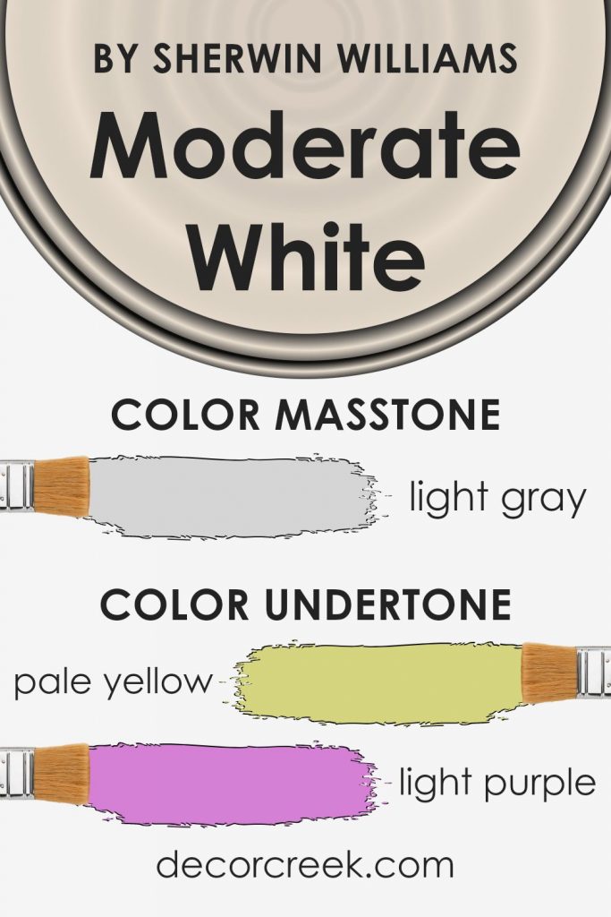 Moderate White SW 6140 Paint Color by Sherwin Williams - DecorCreek