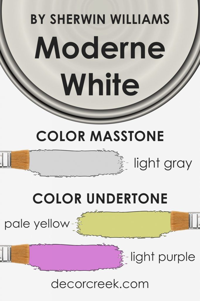 Moderne White SW 6168 Paint Color by Sherwin Williams - DecorCreek