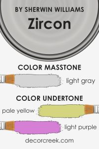 Zircon SW 7667 Paint Color by Sherwin Williams - DecorCreek