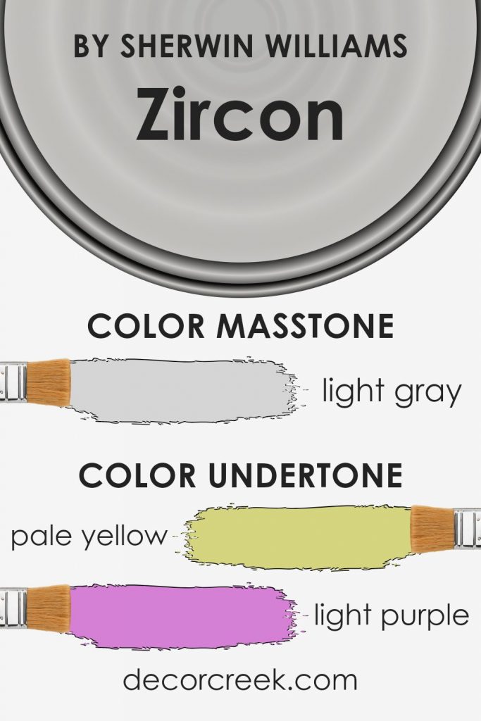 Zircon SW 7667 Paint Color by Sherwin Williams - DecorCreek