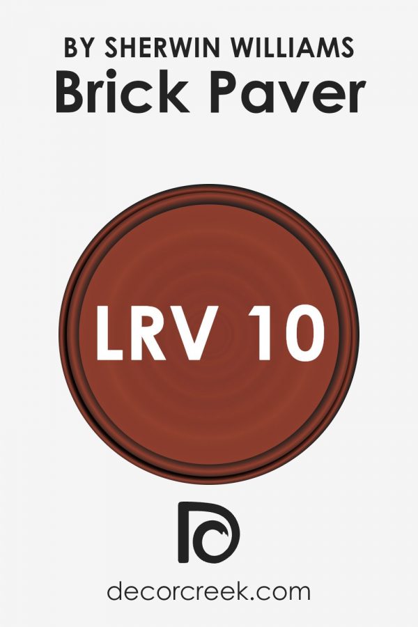 Brick Paver SW 7599 Paint Color by Sherwin Williams - DecorCreek