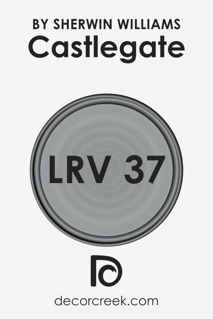 Castlegate SW 9558 Paint Color by Sherwin Williams - DecorCreek