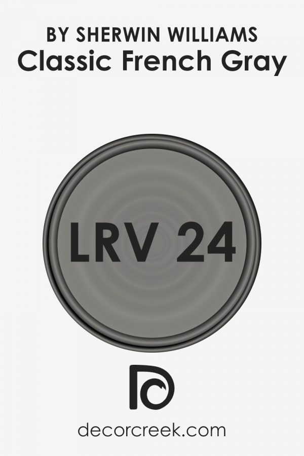 Classic French Gray SW 0077 Paint Color by Sherwin Williams - DecorCreek