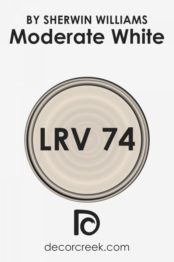 Moderate White SW 6140 Paint Color by Sherwin Williams - DecorCreek