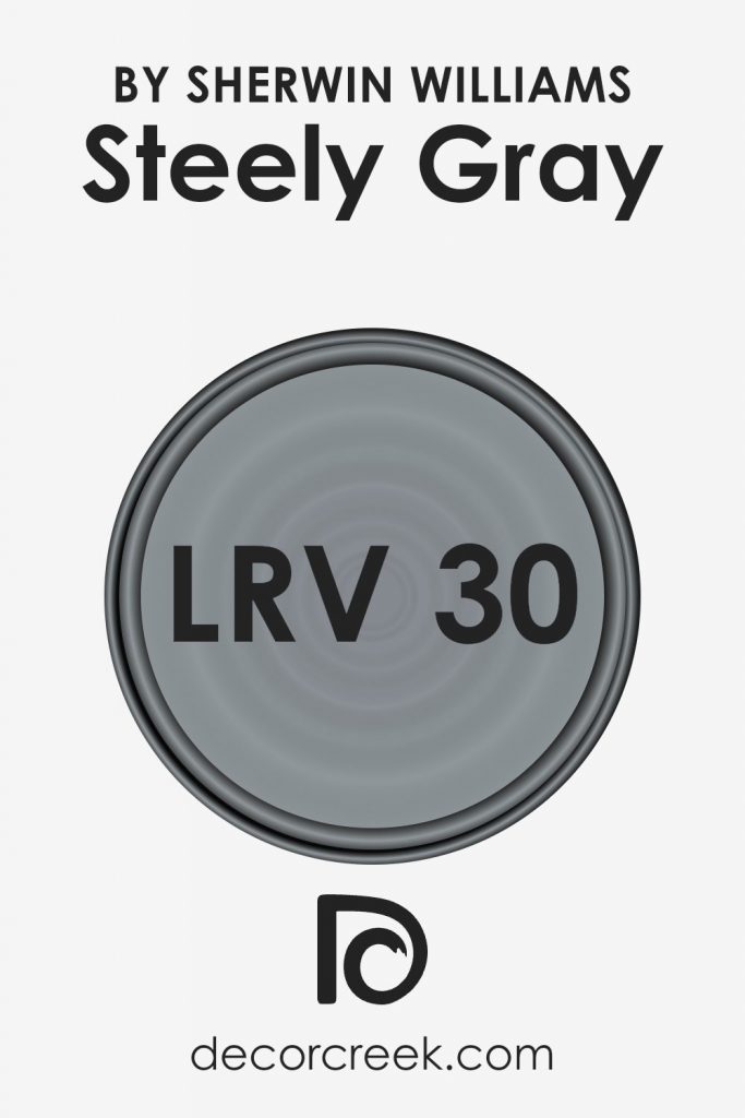 Steely Gray SW 7664 Paint Color by Sherwin Williams - DecorCreek