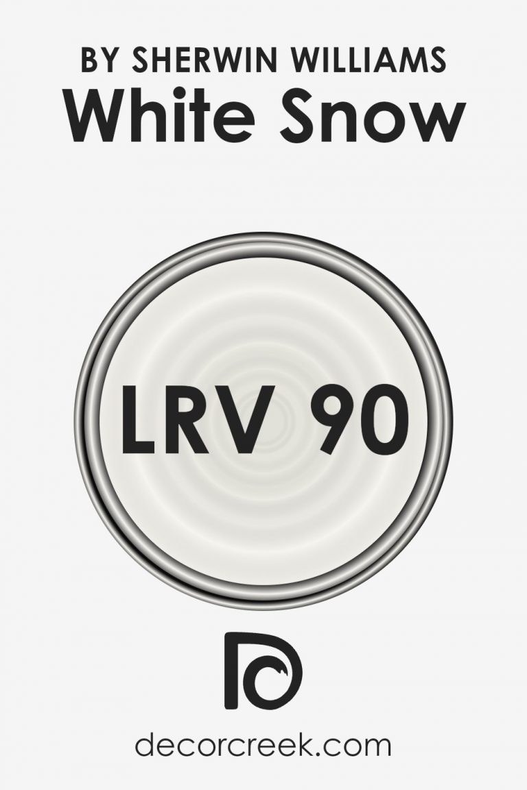 White Snow SW 9541 Paint Color by Sherwin Williams - DecorCreek