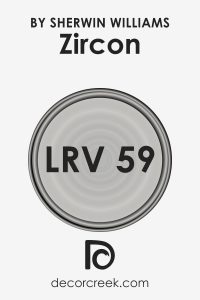 Zircon SW 7667 Paint Color by Sherwin Williams - DecorCreek