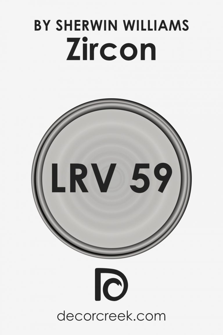 Zircon SW 7667 Paint Color by Sherwin Williams - DecorCreek