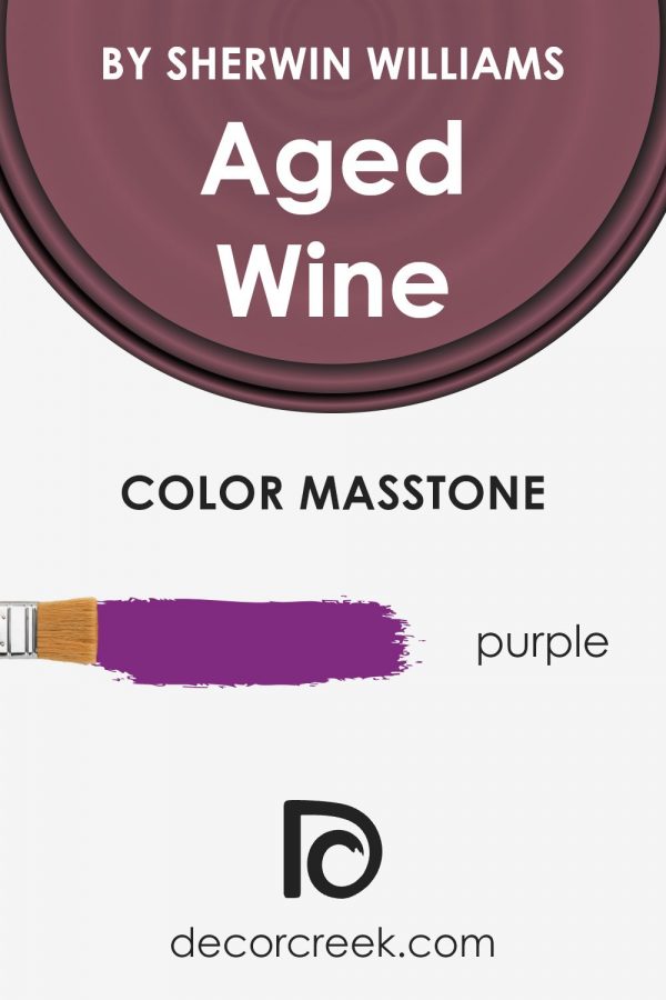 Aged Wine SW 6299 Paint Color by Sherwin Williams - DecorCreek