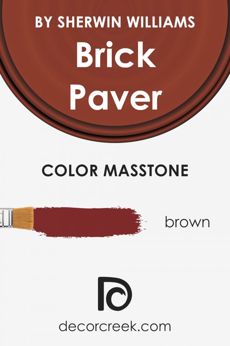 Brick Paver SW 7599 Paint Color by Sherwin Williams - DecorCreek
