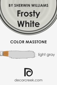 Frosty White SW 6196 Paint Color by Sherwin Williams - DecorCreek