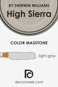 High Sierra SW 9588 Paint Color by Sherwin Williams - DecorCreek