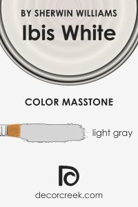 Ibis White SW 7000 Paint Color by Sherwin Williams - DecorCreek