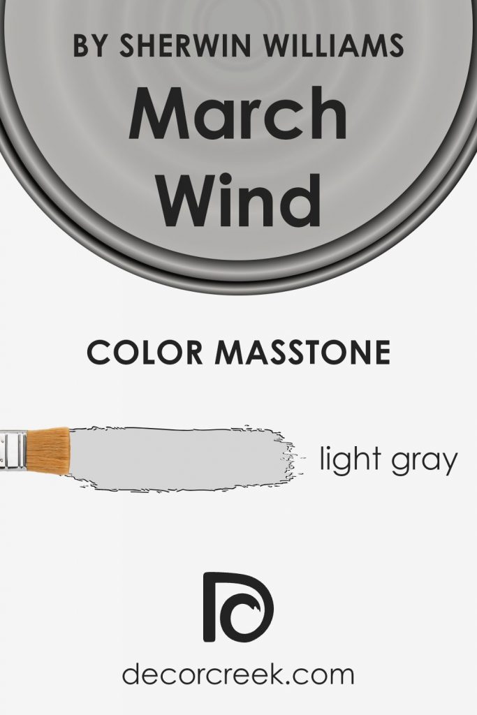 March Wind SW 7668 Paint Color by Sherwin Williams - DecorCreek