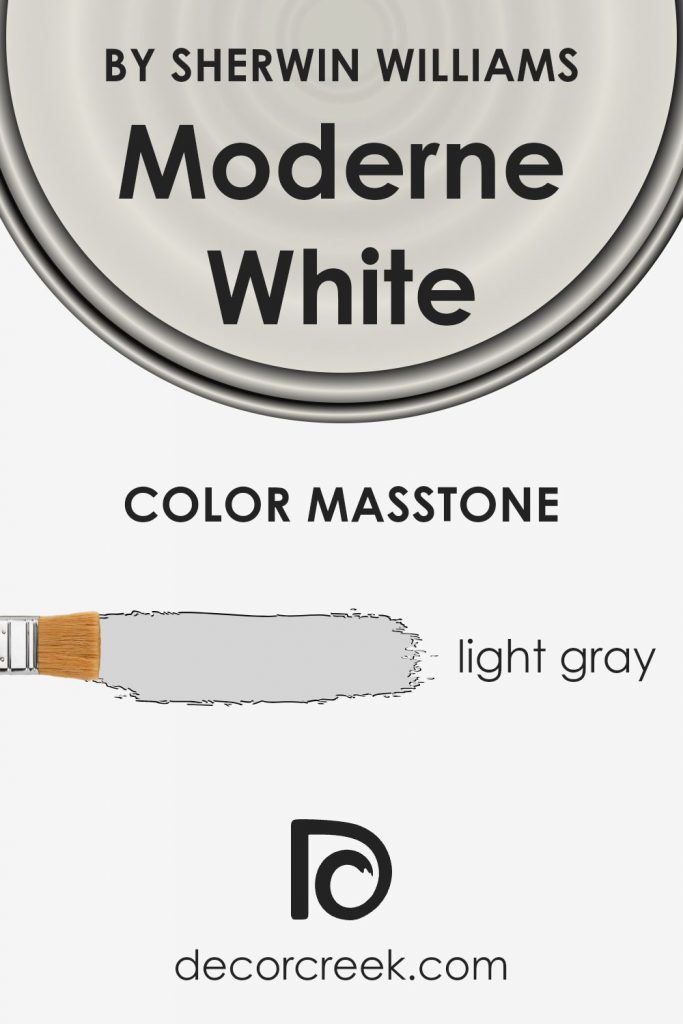 Moderne White SW 6168 Paint Color by Sherwin Williams - DecorCreek