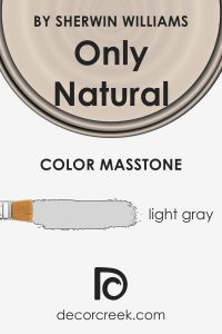 Only Natural SW 7596 Paint Color by Sherwin Williams - DecorCreek
