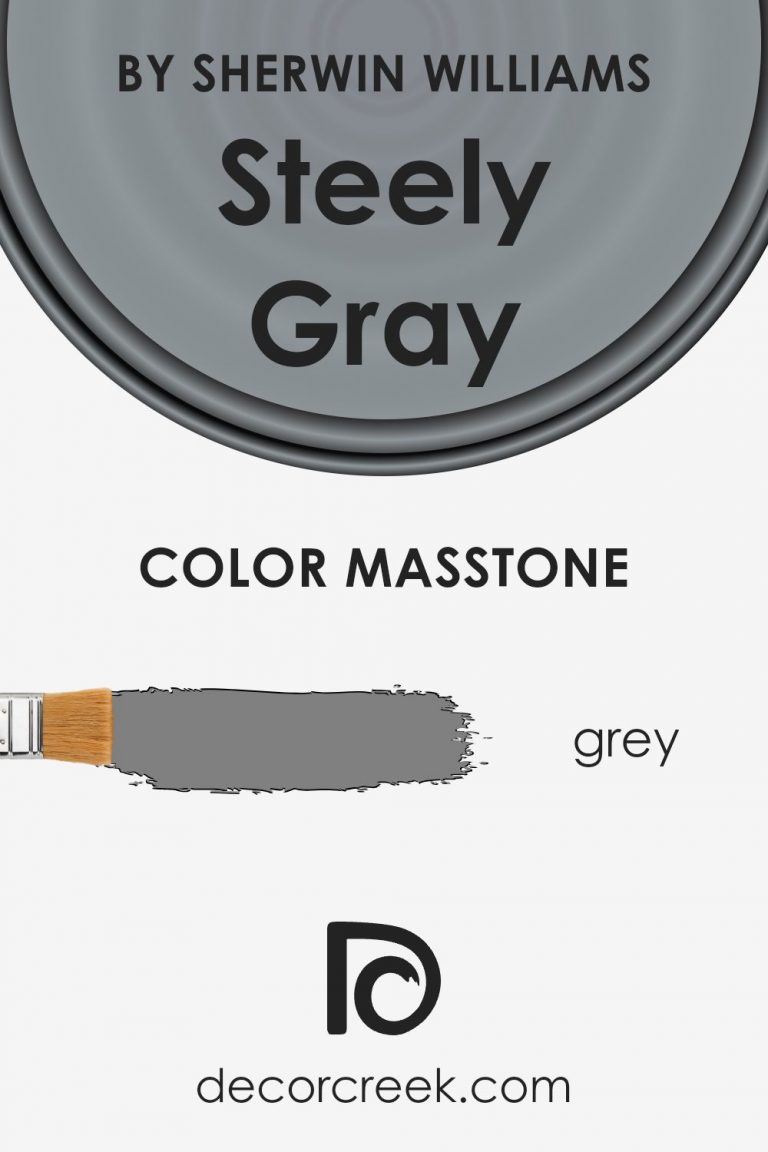 Steely Gray SW 7664 Paint Color by Sherwin Williams - DecorCreek