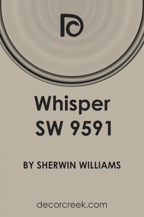 Whisper SW 9591 Paint Color by Sherwin Williams - DecorCreek