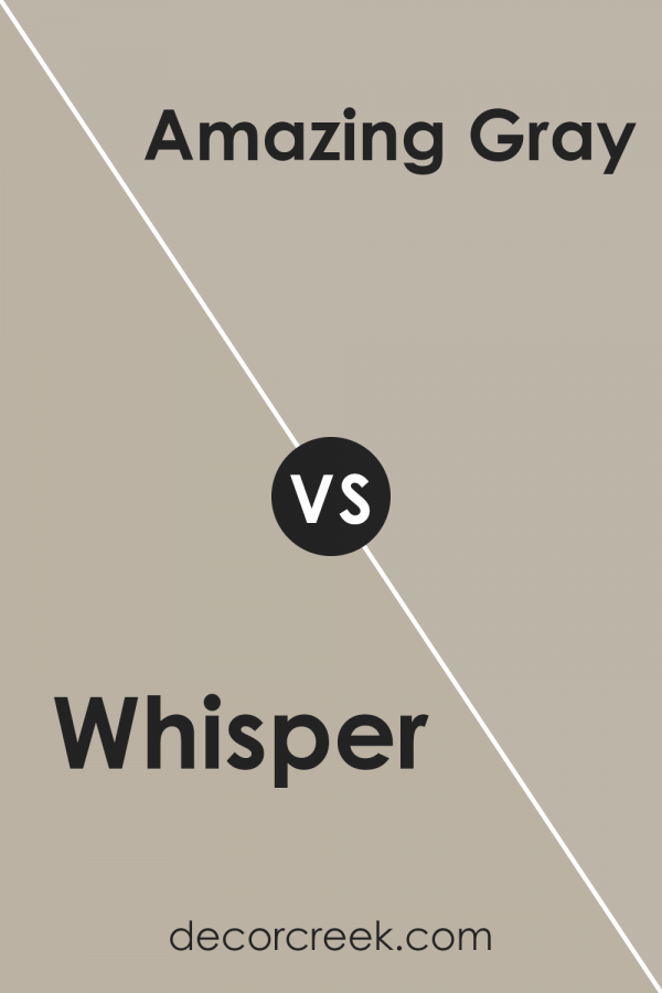 Whisper SW 9591 Paint Color by Sherwin Williams - DecorCreek