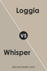 Whisper SW 9591 Paint Color by Sherwin Williams - DecorCreek