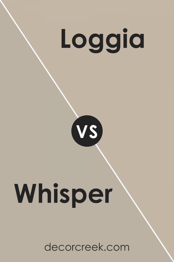 Whisper SW 9591 Paint Color by Sherwin Williams - DecorCreek