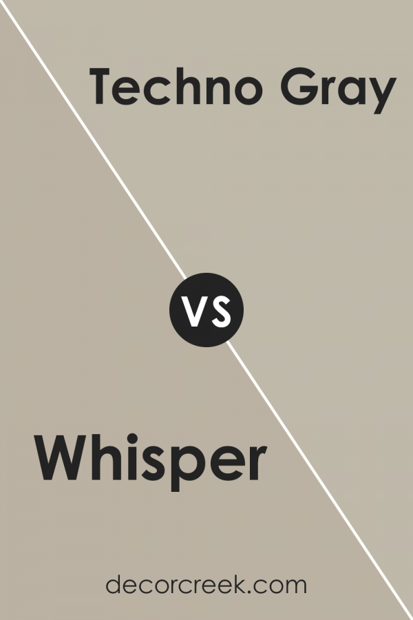 Whisper SW 9591 Paint Color by Sherwin Williams - DecorCreek