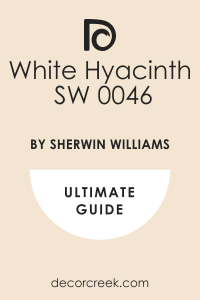 White Hyacinth SW 0046 Paint Color by Sherwin Williams - DecorCreek