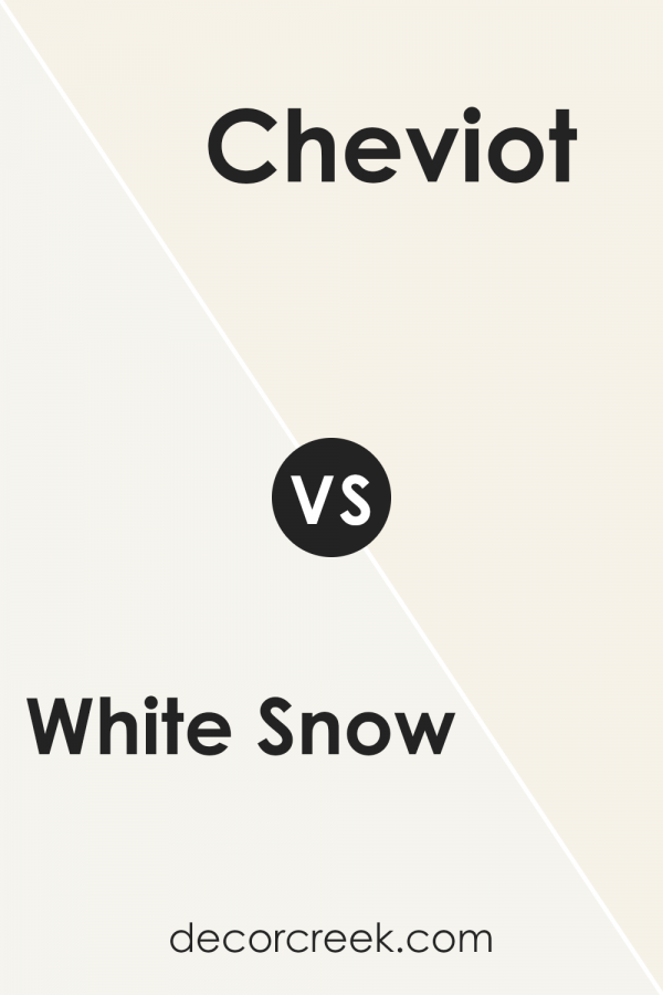 White Snow SW 9541 Paint Color by Sherwin Williams - DecorCreek