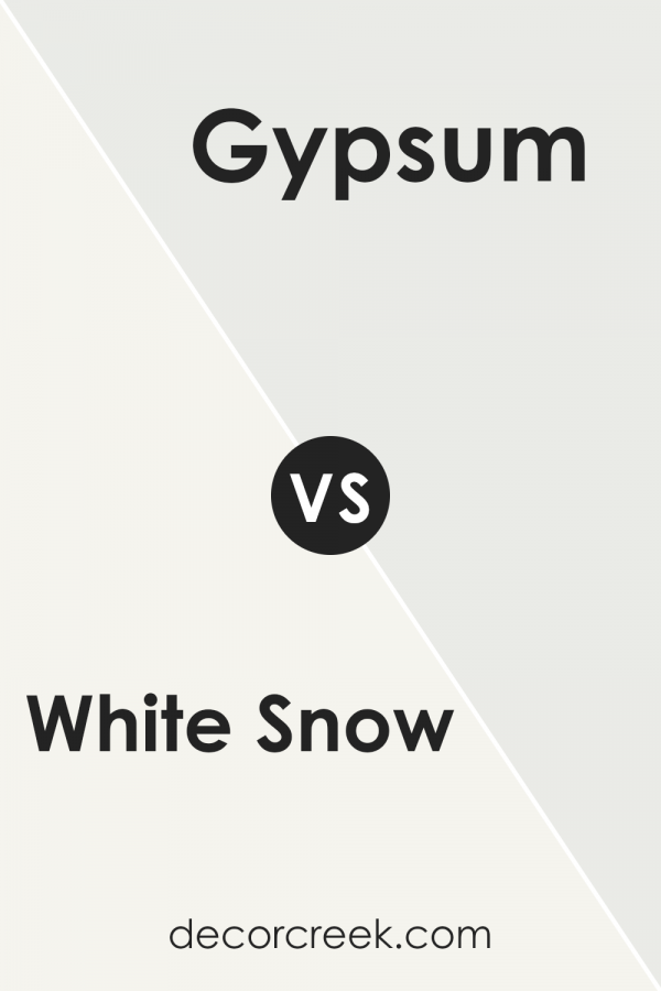 White Snow SW 9541 Paint Color by Sherwin Williams - DecorCreek