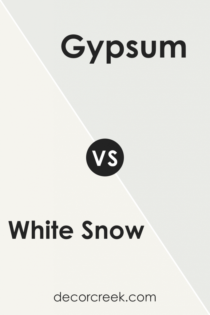 White Snow SW 9541 Paint Color by Sherwin Williams - DecorCreek