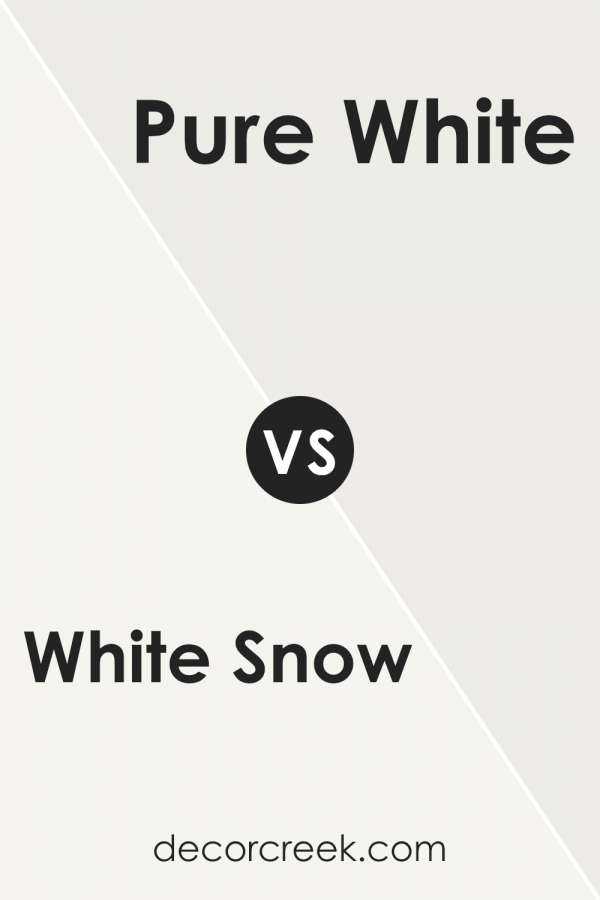 White Snow SW 9541 Paint Color by Sherwin Williams - DecorCreek