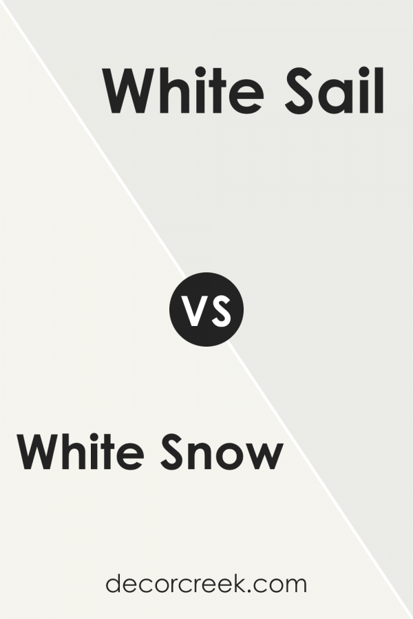 White Snow SW 9541 Paint Color by Sherwin Williams - DecorCreek