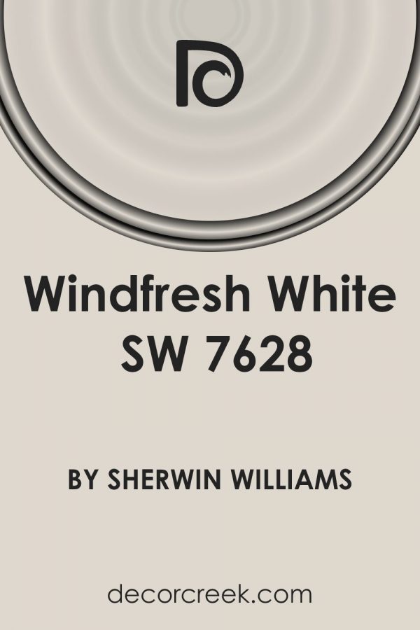 Windfresh White SW 7628 Paint Color by Sherwin Williams - DecorCreek