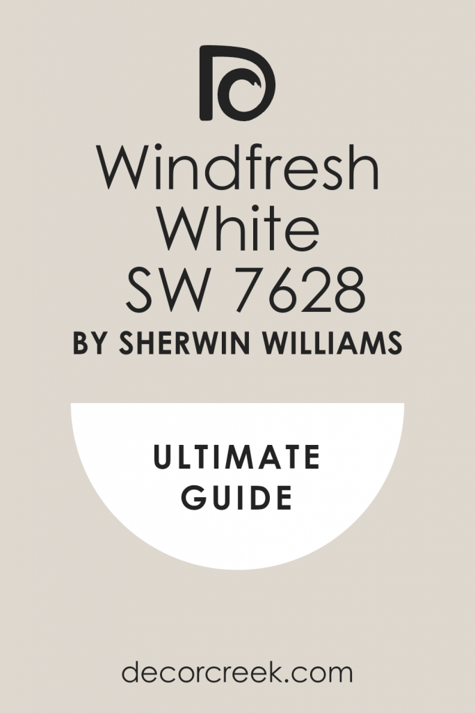 Windfresh White SW 7628 Paint Color by Sherwin Williams - DecorCreek