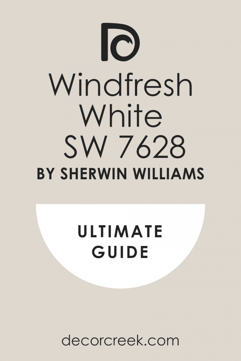 Windfresh White SW 7628 Paint Color by Sherwin Williams - DecorCreek