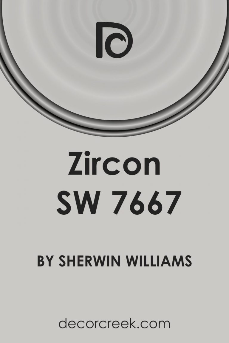 Zircon SW 7667 Paint Color by Sherwin Williams - DecorCreek