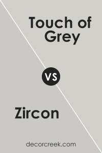 Zircon SW 7667 Paint Color by Sherwin Williams - DecorCreek