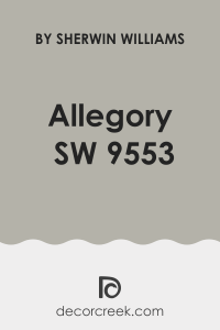 Allegory SW 9553 Paint Color by Sherwin Williams - DecorCreek
