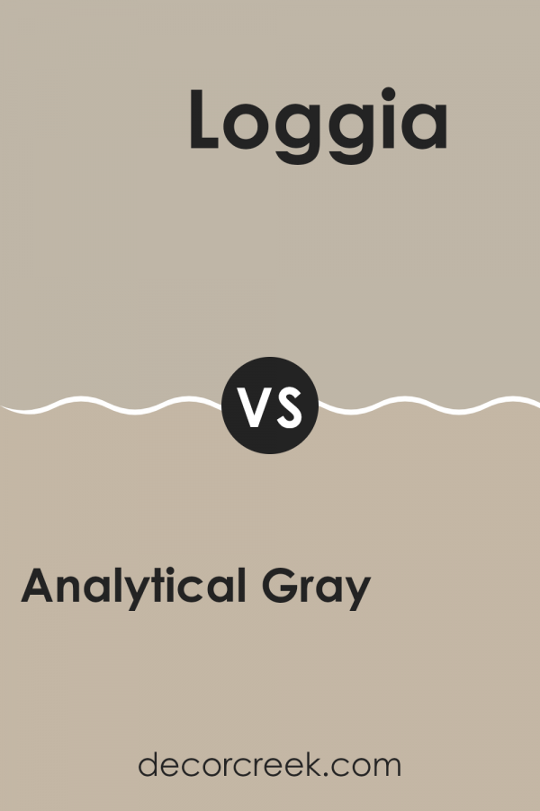 Analytical Gray SW 7051 Paint Color by Sherwin Williams - DecorCreek