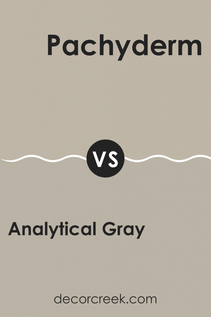 Analytical Gray SW 7051 Paint Color by Sherwin Williams - DecorCreek
