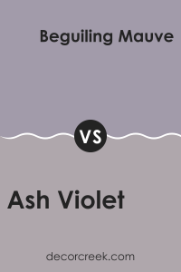 Ash Violet SW 6549 Paint Color by Sherwin Williams - DecorCreek