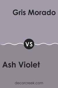 Ash Violet SW 6549 Paint Color by Sherwin Williams - DecorCreek