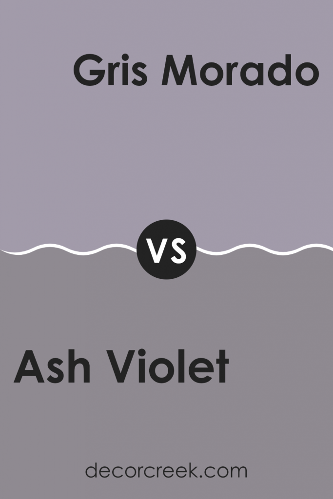 Ash Violet SW 6549 Paint Color by Sherwin Williams - DecorCreek