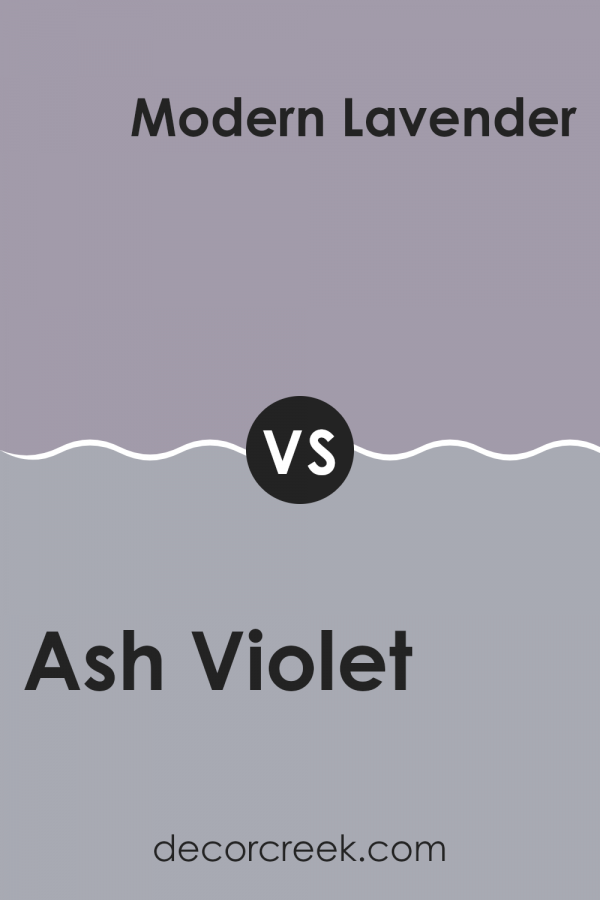 Ash Violet SW 6549 Paint Color by Sherwin Williams - DecorCreek