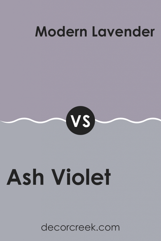 Ash Violet SW 6549 Paint Color by Sherwin Williams - DecorCreek