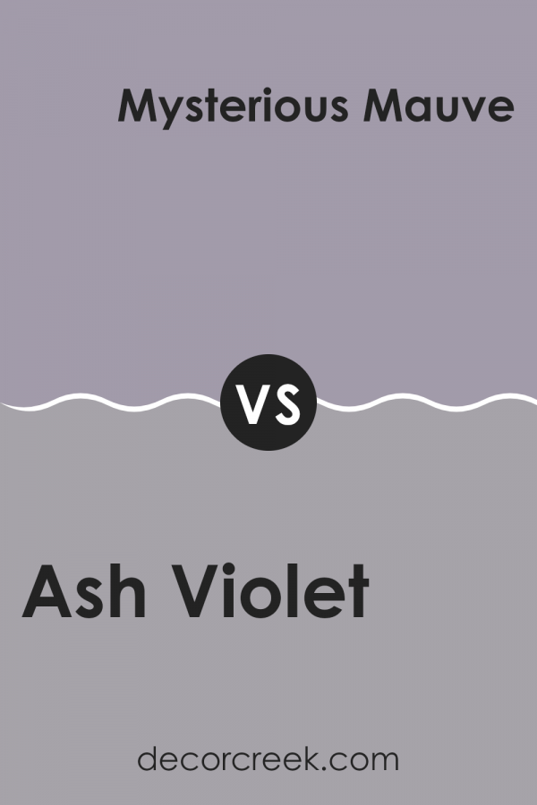 Ash Violet SW 6549 Paint Color by Sherwin Williams - DecorCreek